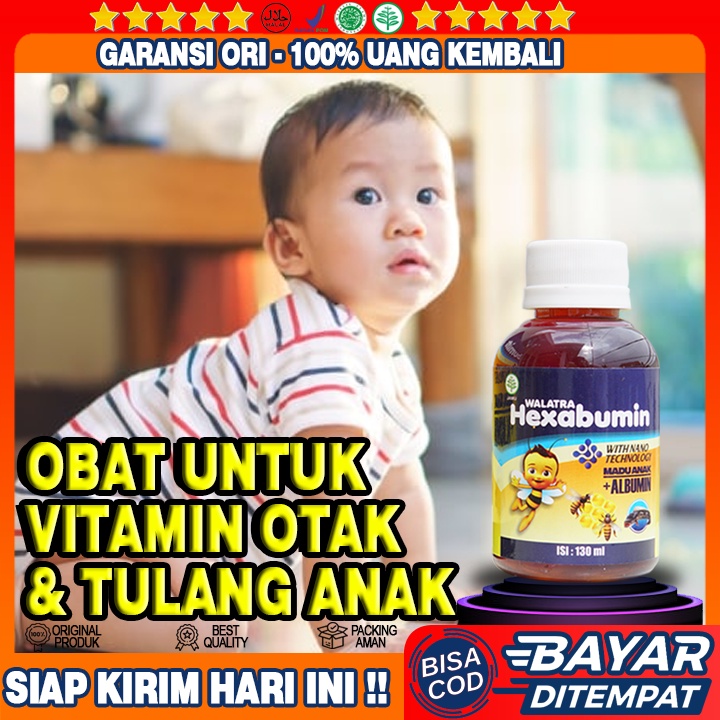 Jual Obat Vitamin Otak Dan Tulang Anak - Walatra Hexabumin 100% Asli ...