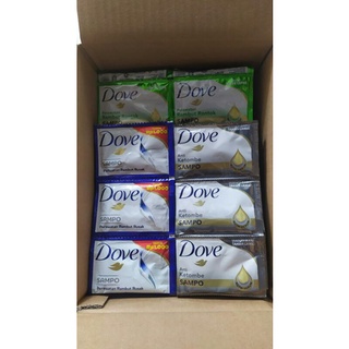 Jual Sampo Dove sachet isi 12 pcs Indonesia|Shopee Indonesia