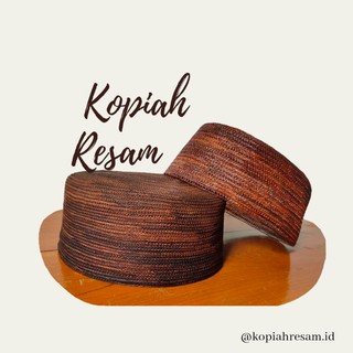 KOPIAH RESAM | KUALITAS A1 | ASLI BANGKA BELITUNG | Shopee Indonesia