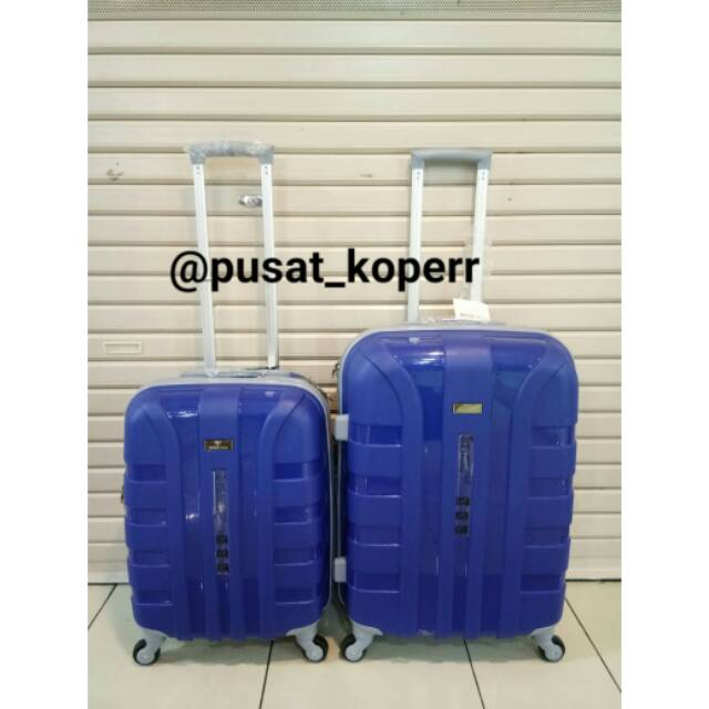Koper Travel Time Original Bahan Polyvarbonate Antipecah Expandable Tsa ...