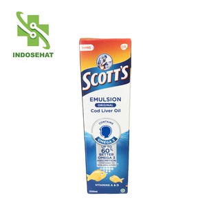 Jual Scott's Emulsion PUTIH / ORIGINAL (200ml/400ml) Indonesia|Shopee ...