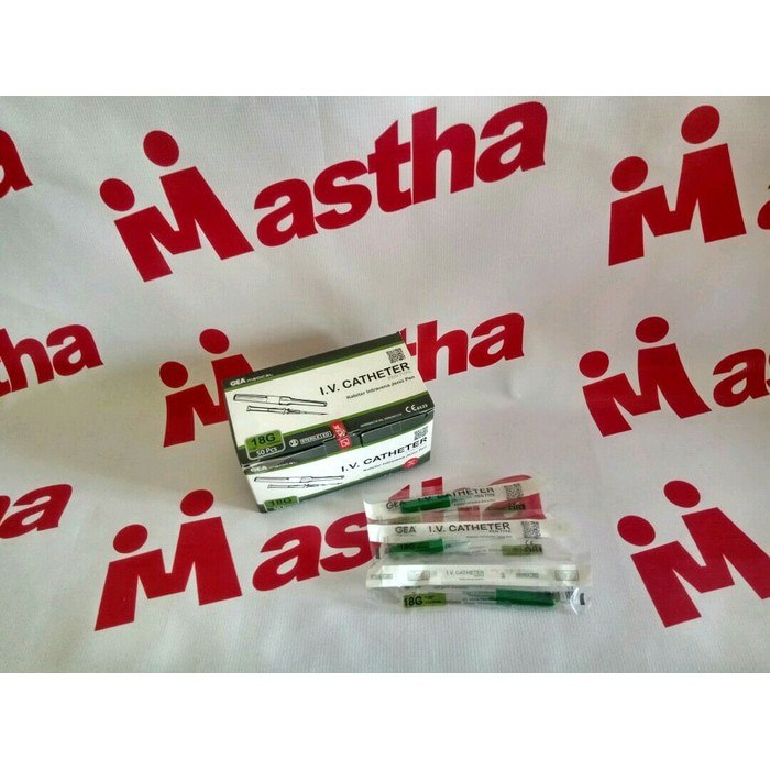 Jual Catheter / Spuit Infus Intravena Jenis Pen Gea 18 g Box | Shopee ...