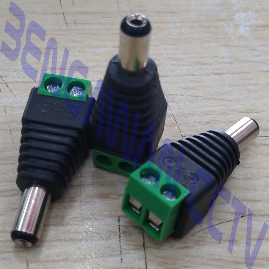 Jual Konektor DC Male Hijau Jack DC Power | Shopee Indonesia