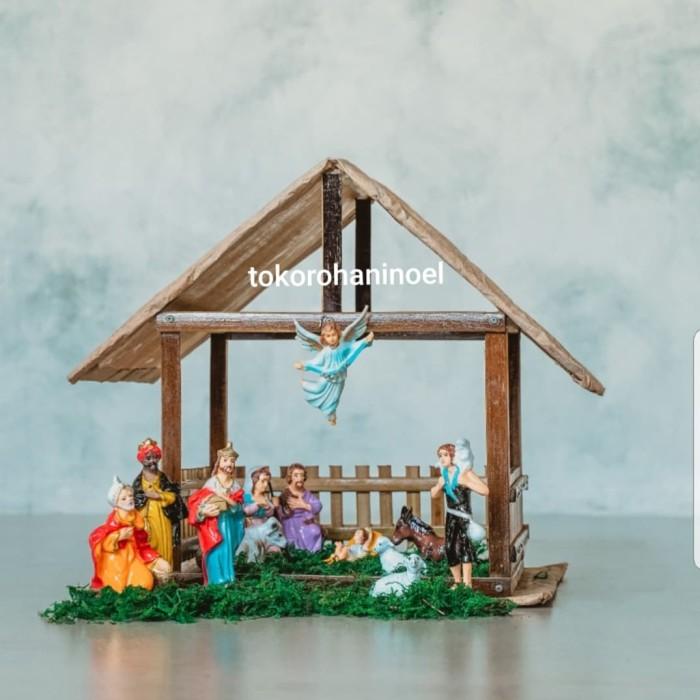 Jual Kandang Patung Set Natal 10-12cm Kualitas Terbaik | Shopee Indonesia