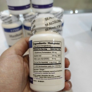 Jual MAZTHIONE LYNAE L GLUTATHIONE ASLI SUPLEMEN PEMUTIH 100% ORIGINAL ...