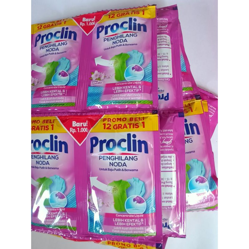 Jual PROCLIN SASET 24set x12,5ml | Shopee Indonesia