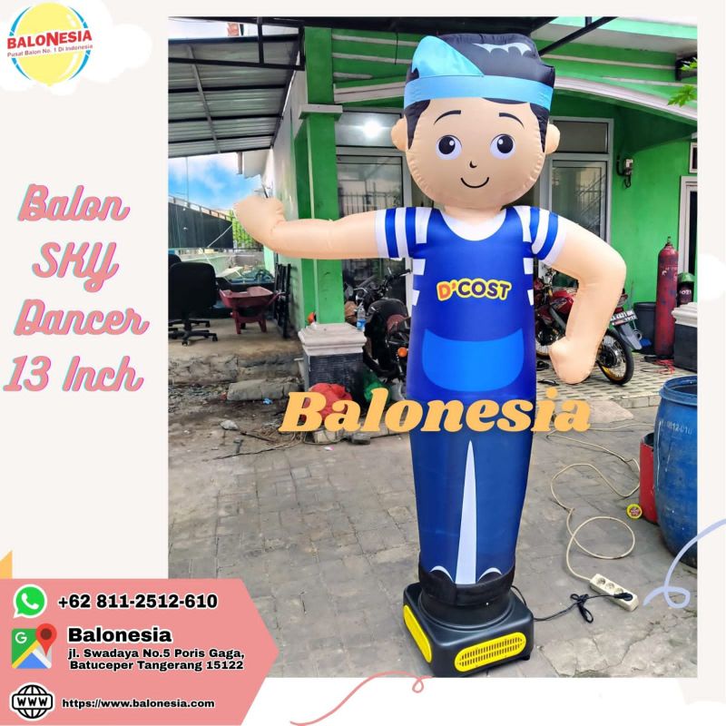 Jual Balon sky dancer / balon joget / Balon Viral / balon wawawa ...