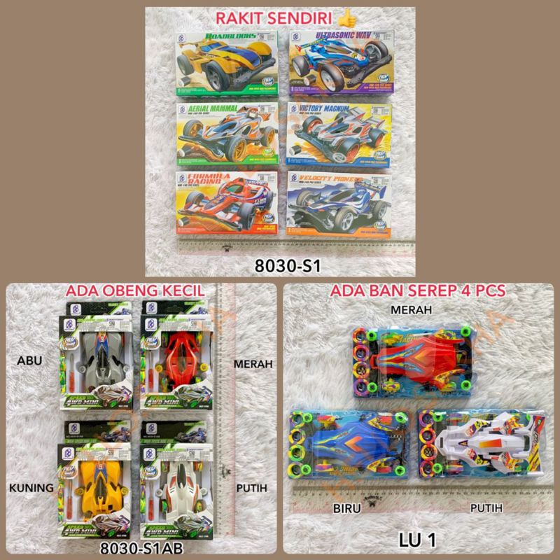 Jual MAINAN TAMIYA RAKIT & SIAP MAIN ADA OBENG & BAN SEREP TERGANTUNG ...