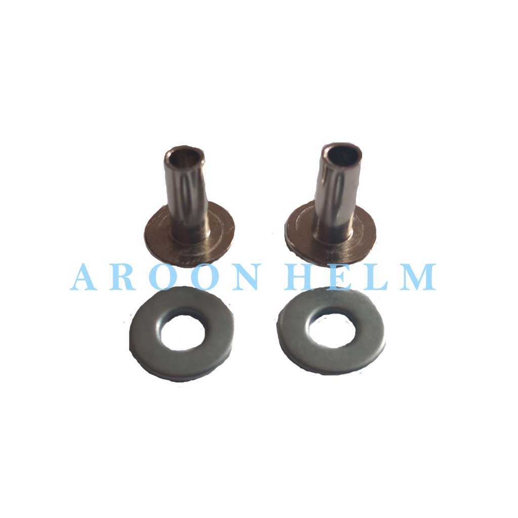 Jual Paku Rivet keling pipih untuk memasang tali helm termasuk ring ...