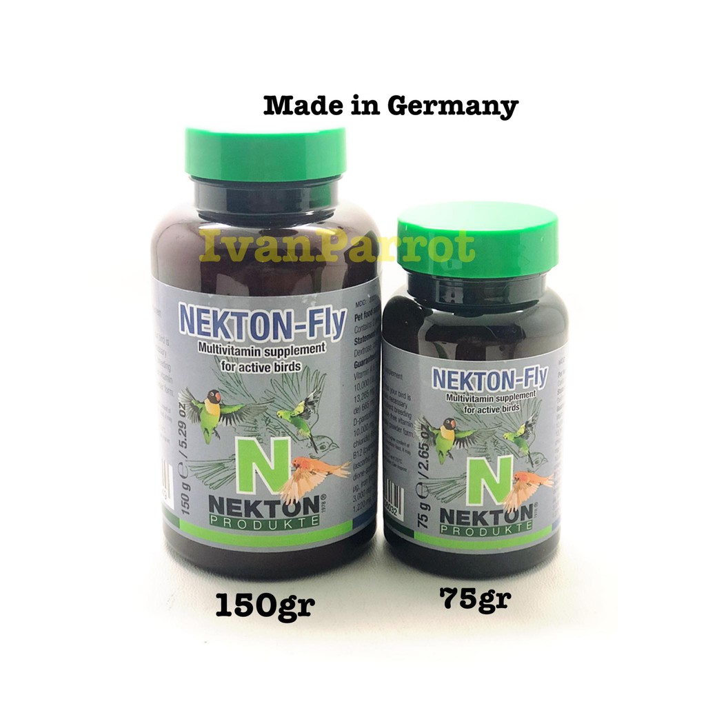 Jual NEKTON FLY VITAMIN UNTUK BURUNG FREE FLY | Shopee Indonesia