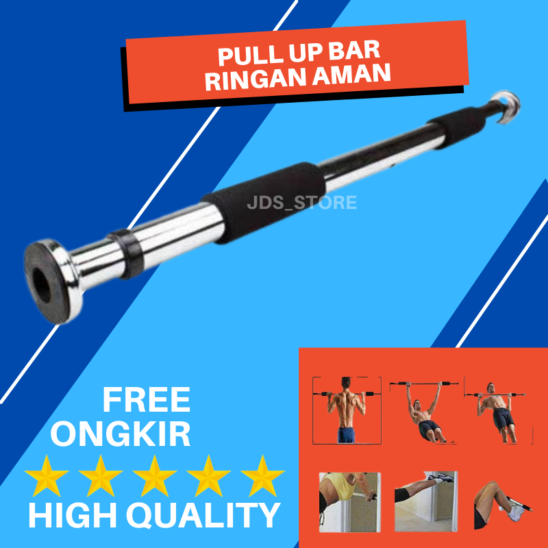 Jual Alat Pull Up Chin Up Iron Gym Pull Up Pul Up Bar Door Chinning ...
