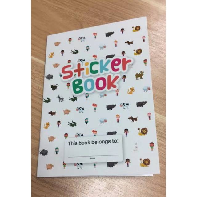 Jual Sticker Album / Sticker Book Album Stiker / Buku Stiker Indonesia ...
