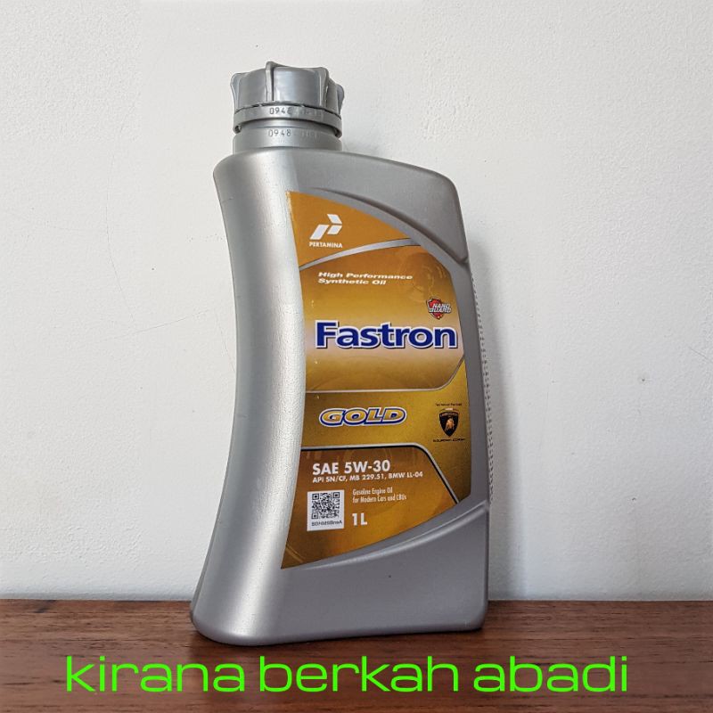 FASTRON GOLD 5W30 SN CF 1 kemasan 1 liter | Shopee Indonesia