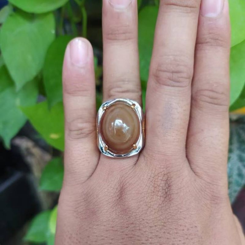 Jual Cincin Batu Akik Puser Bumi (N) | Shopee Indonesia