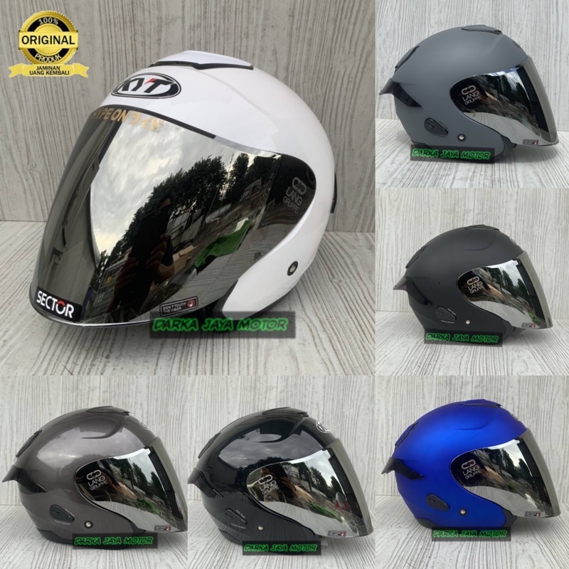 Jual HELM KYT KYOTO SOLID || KYT HALF FACE SINGLR VISOR || Kyt kyoto ...