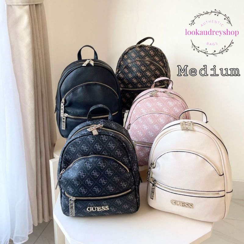 Jual [100% ORIGINAL] GUESS Manhattan Backpack | Tas Guess | Tas Wanita ...