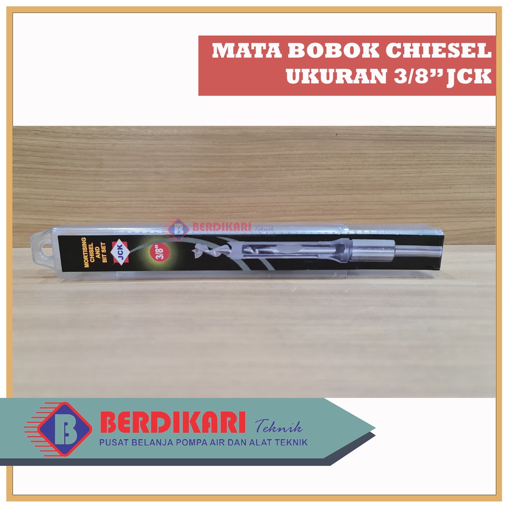 Jual Mata Bor Chisel Bobok Betel Papak Tatah Kayu JCK 3/8" inches 10mm | Shopee Indonesia