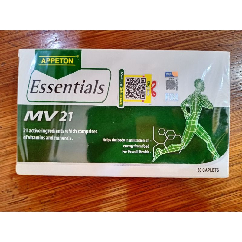 Jual Appeton Essentials MV21 (30 tablet) | Shopee Indonesia