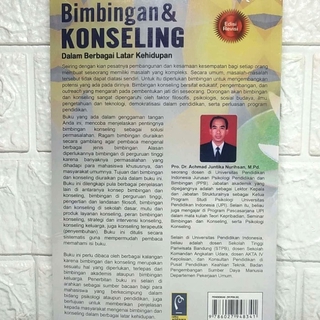 Jual Buku Bimbingan dan Konseling Dalam Berbagai Latar Kehidupan Prof ...