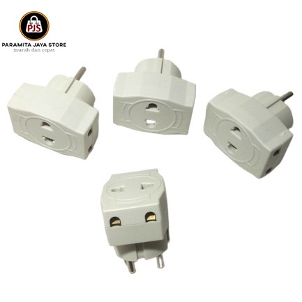 Jual Steker T Multi 3 Lubang Steker Colokan Listrik 3Cabang | Shopee ...