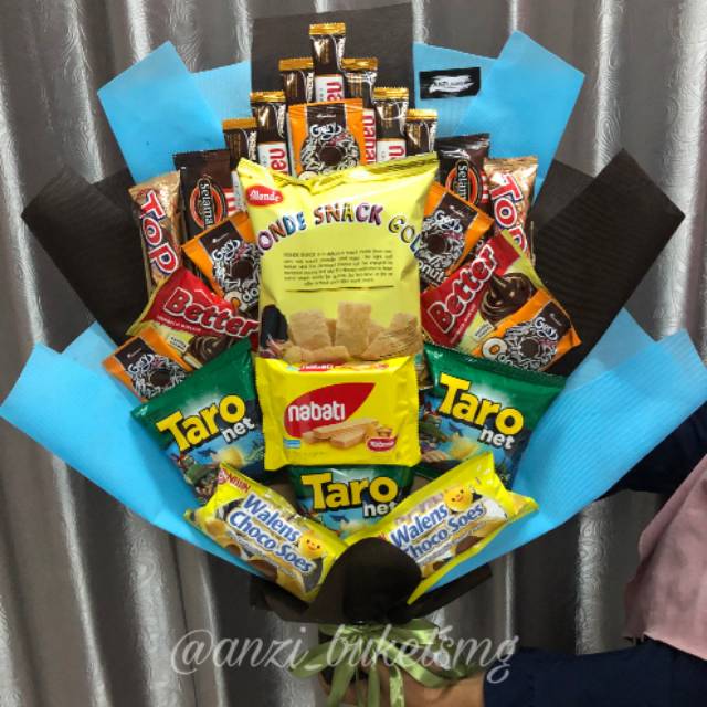 Jual Buket snack | bucket snack | buket wisuda | bucket jajan murah ...