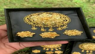 Jual BROS ALPAKA BALI BROS BALI SATU SET BROS LAPIS EMAS | Shopee Indonesia