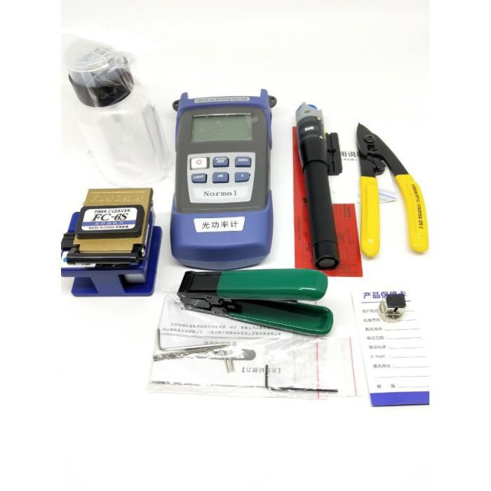 Sinyal Optik | Ftth Tool Set Lengkap Opm Warna Biru Ftth Toolkit ...
