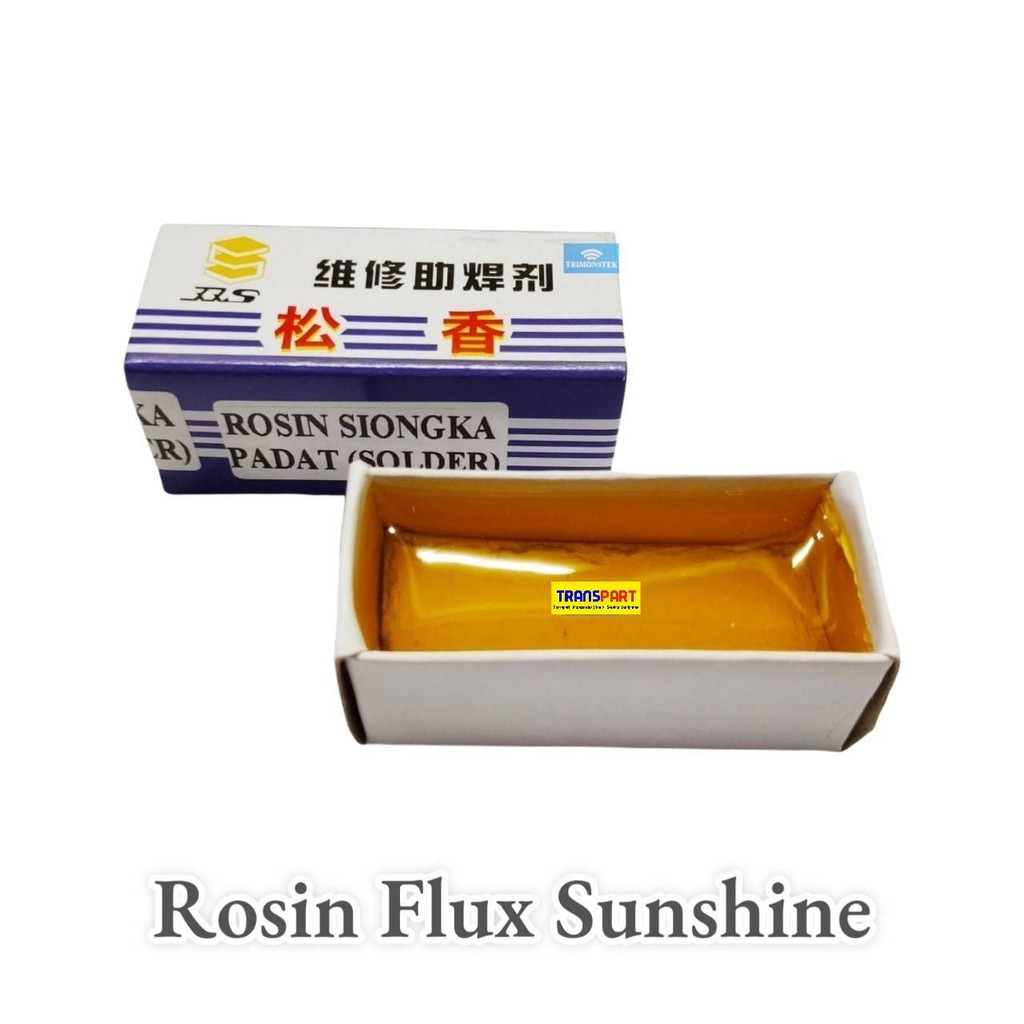 Jual Rosin Flux Sunshine Batu Songka Siongka Padat | Shopee Indonesia