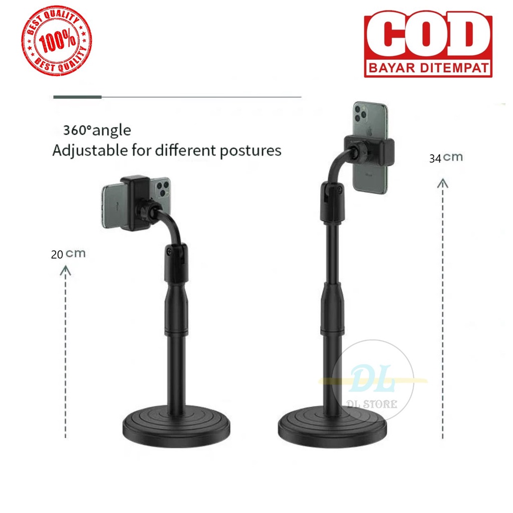 Jual Holder HP/Phone Holder HD-25 Dekstop HD-25 Folding Desktop Phone ...