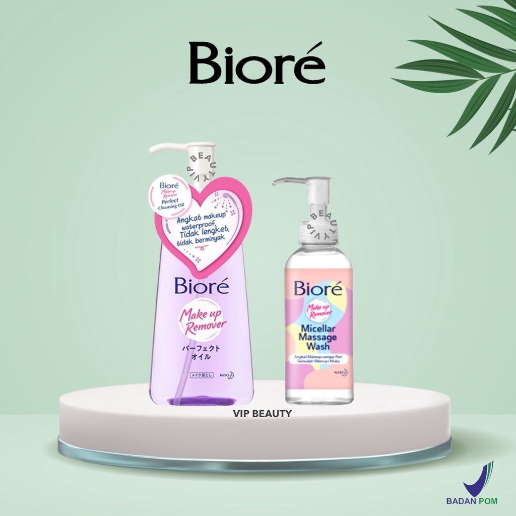 Jual BIORE Make Up Remover - Cleansing Oil 150 ml | Micellar Massage ...