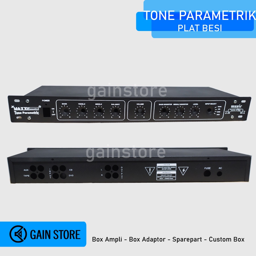 Jual BOX AMPLI PARAMETRIK TONE PARAMETRIC MAXX | Shopee Indonesia