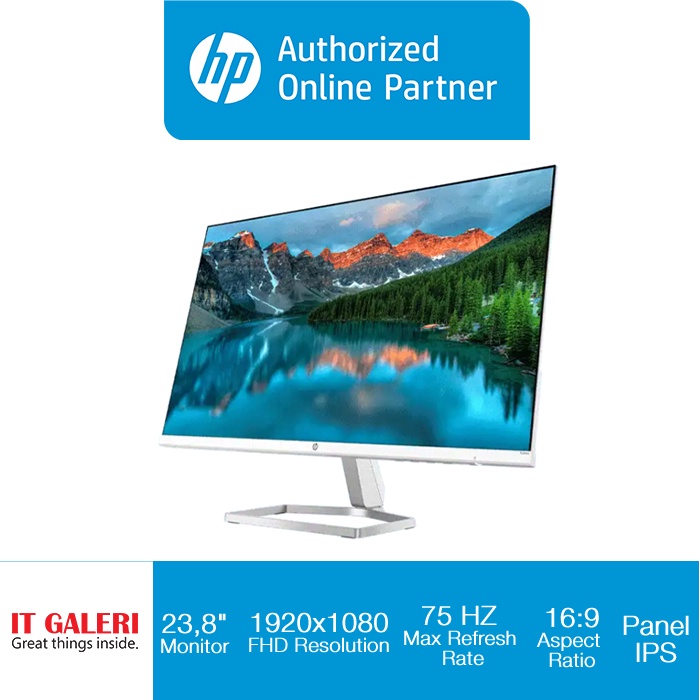 Jual HP M24fwa FHD Monitor 23.8" 34Y23AA | Shopee Indonesia