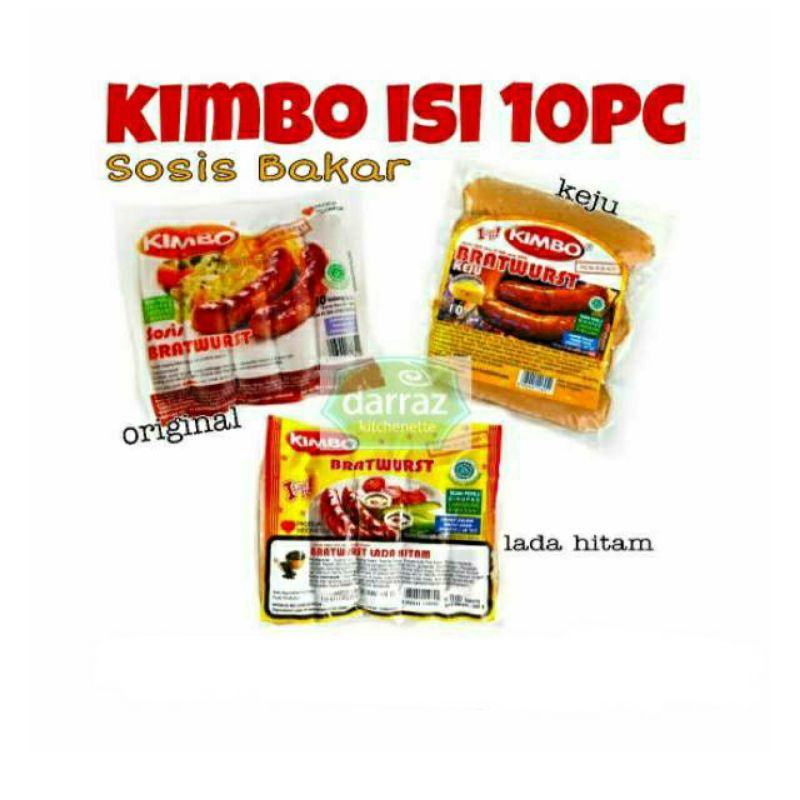 Jual Kimbo Sosis / sosis bakar jumbo / sosis kimbo / frozen food ...