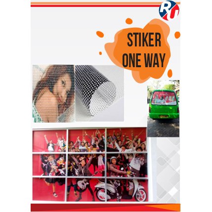 Jual CETAK STICKER ONE WAY MURAH | Shopee Indonesia