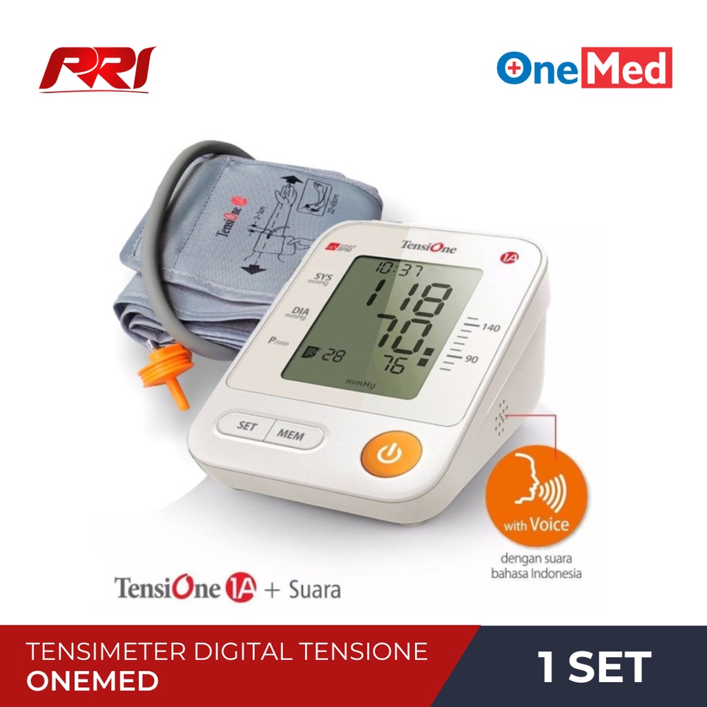Jual Onemed TensiOne 1A Tensimeter Digital Otomatis | Shopee Indonesia