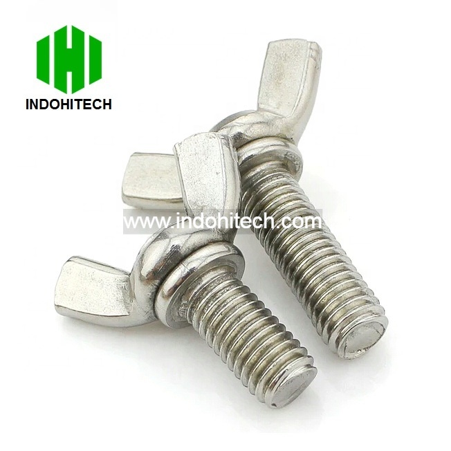 Wing Bolt M4 x 15 mm SS304 Baut kuping M4x15 SUS 304 | Shopee Indonesia