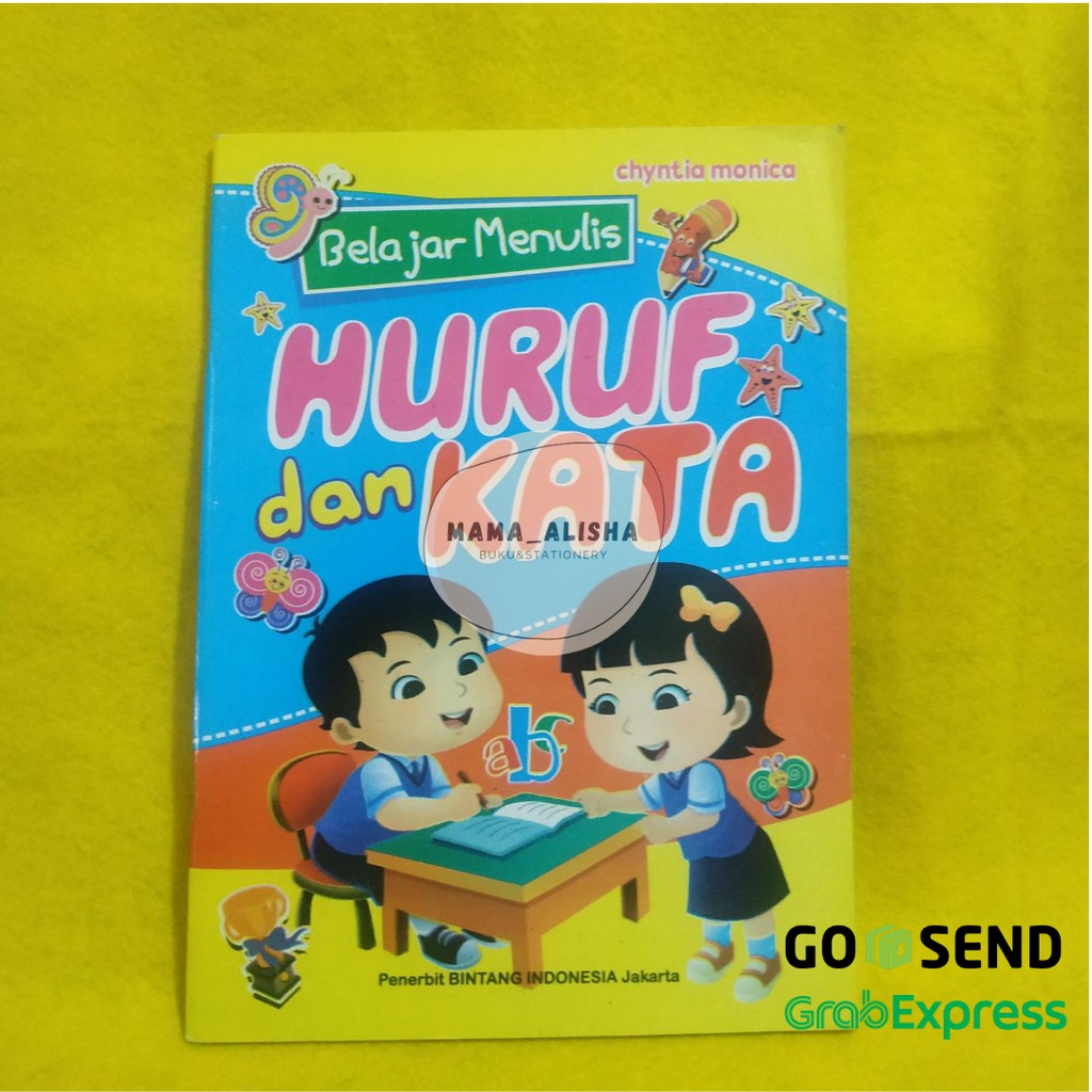 Jual Buku Belajar Menulis Huruf dan Kata untuk Anak PAUD TK dan Pra SD ...