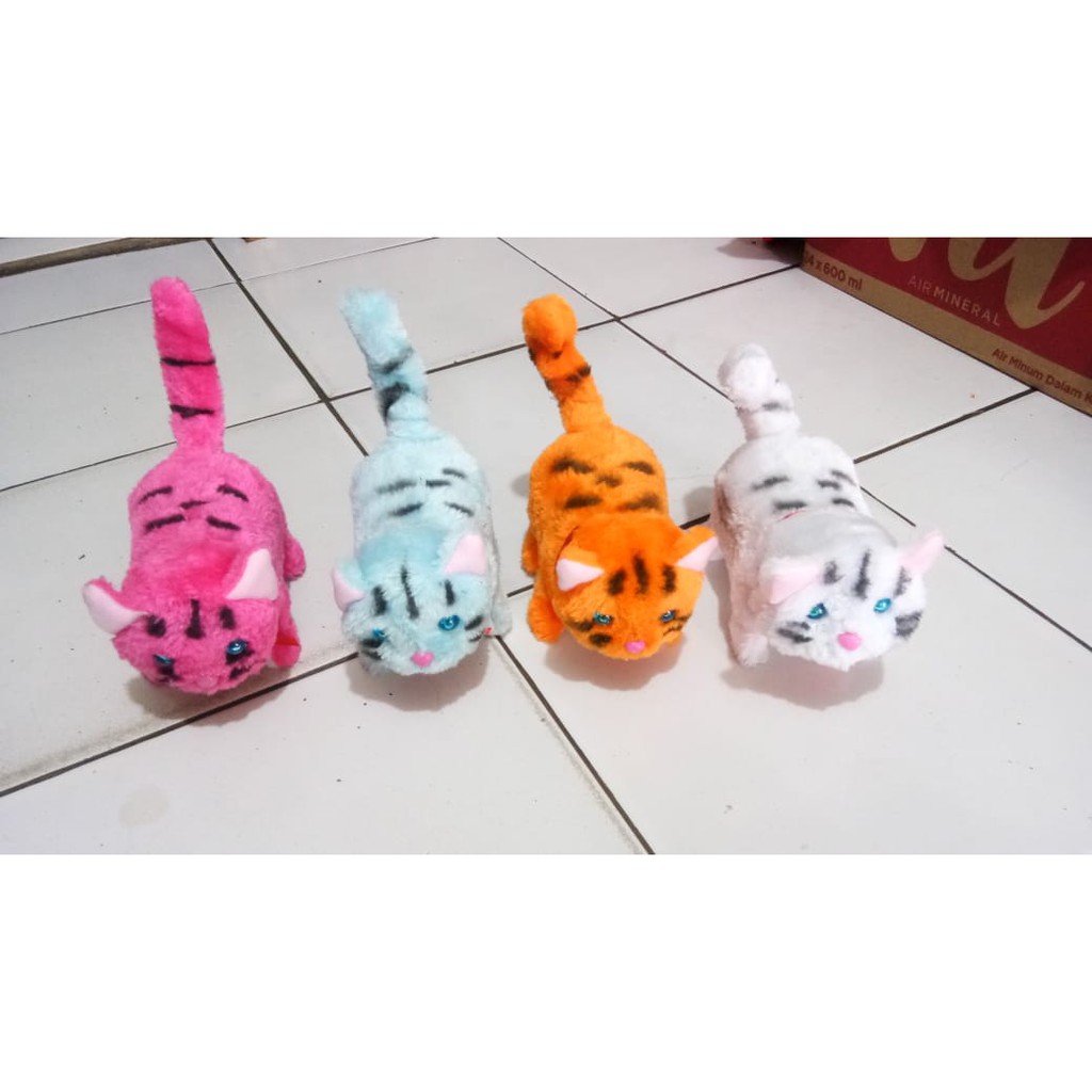 Jual Mainan Kucing Bisa Jalan Bersuara Edukasi - Robot Anak Edukatif ...