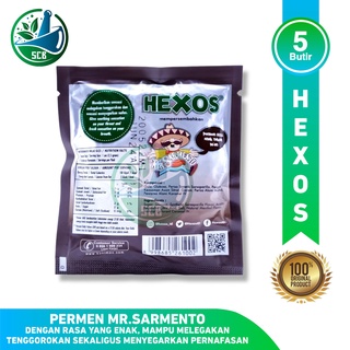 Jual Permen Hexos Mr Sarmento Rasa Sarsaparilla Mint Sachet Isi 5 Butir ...