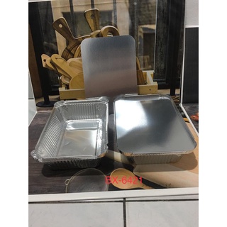 Jual ALUMINIUM TRAY BX-6421 - WADAH ALUMINIUM FOIL TRAY - BX- OX 6421 BAKING KUE CAKE | Shopee ...