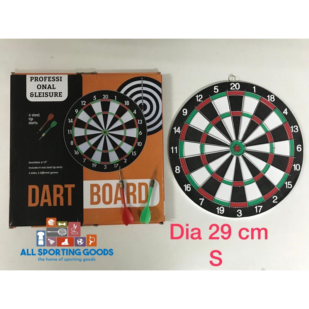 Jual Dart Board Small - Dart Game 12 Inch Indonesia|Shopee Indonesia