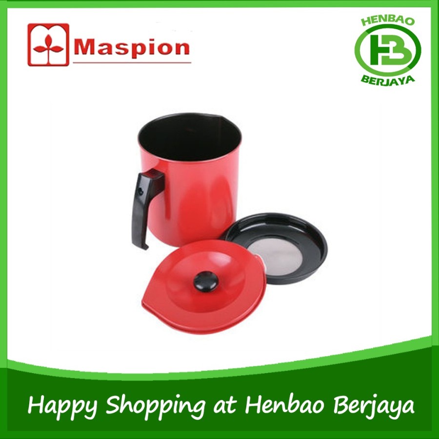 Jual Maspion Maslon Oil Pot 1.5Liter Gelas Saringan Tempat Minyak ...