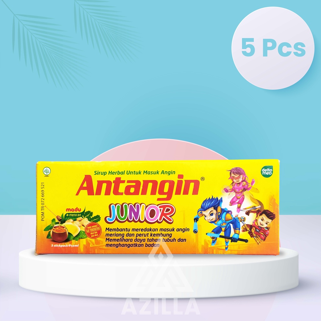 Jual Antangin Junior Box 1 Kotak Isi 5 Sachet | Antangin Anak Mengatasi ...