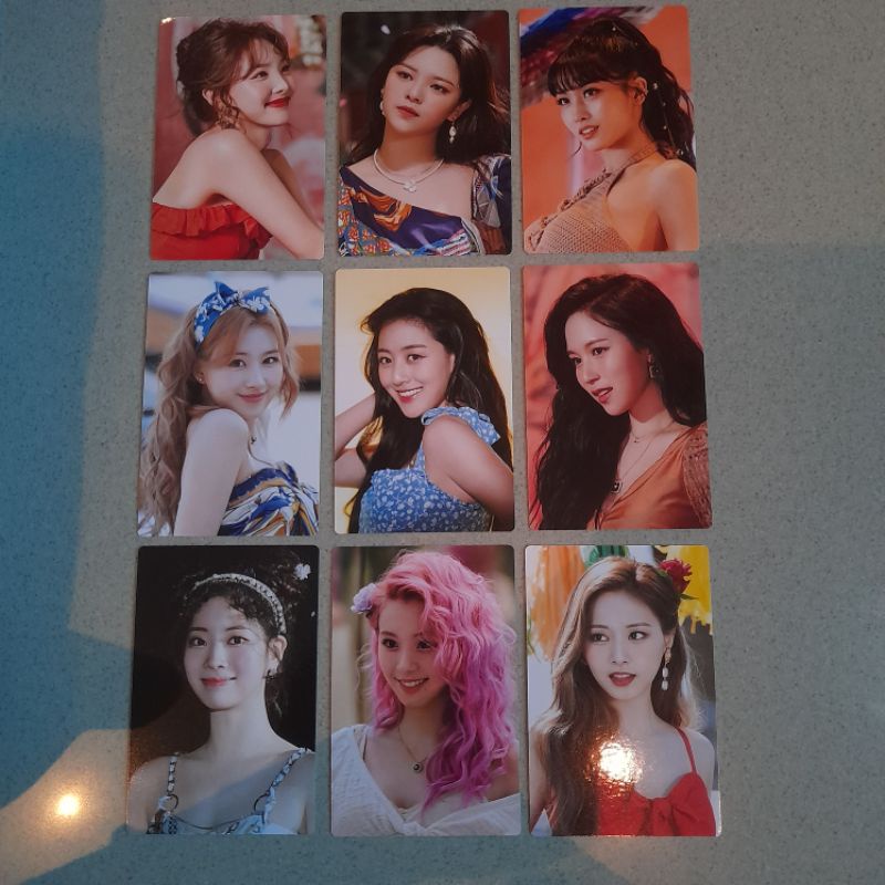 Jual TWICE - 'Taste Of Love' Monograph Photocard Nayeon Jeongyeon Momo Sana Jihyo Mina Dahyun ...