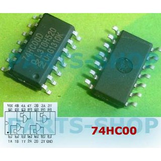 Jual 74Hc00D 74Hc00 7400 Ic Ttl Quad 2-Input Nand Gate Prtsp505 ...