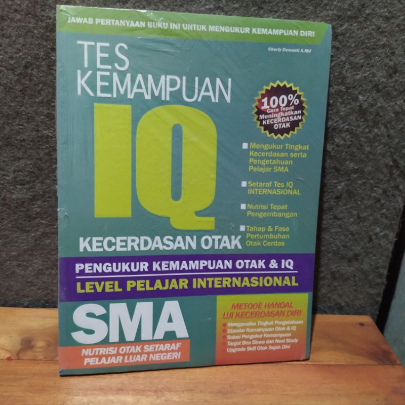 Jual TES KEMAMPUAN IQ KECERDASAN OTAK PENGUKUR KEMAMPUAN OTAK & IQ ... Jual TES KEMAMPUAN IQ KECERDASAN OTAK PENGUKUR KEMAMPUAN OTAK & IQ ...