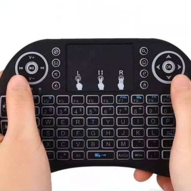 Jual Mini Keyboard Wireless i8 with backlight for Android Tv Box ...