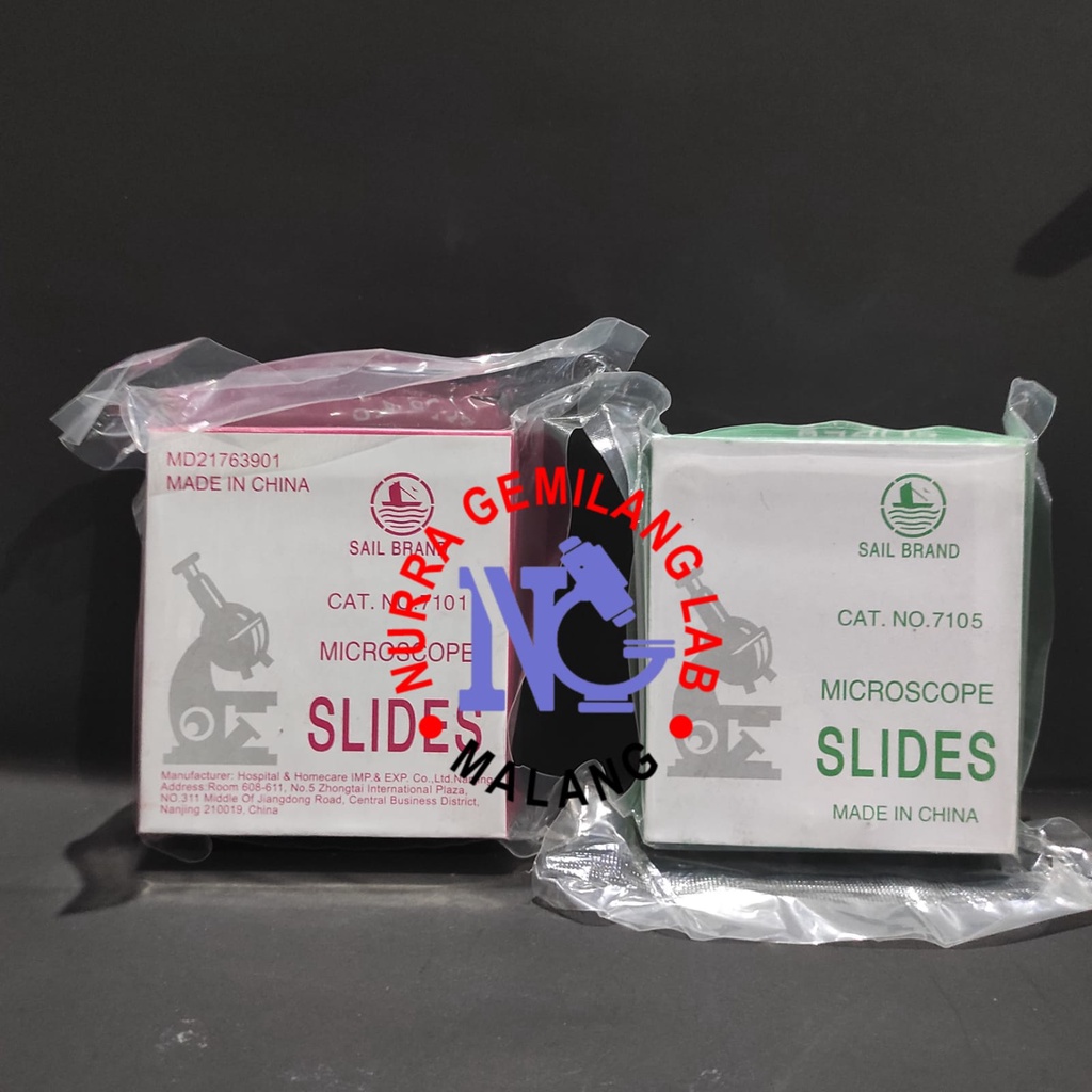 Jual Object Glass/ Objek Glass/ Microscope Slides Indonesia|Shopee ...