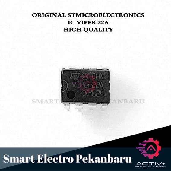 Jual ORIGINAL IC VIPER 22A STMICROELECTRONICS VIPER22A ST VIPER22 LOW ...