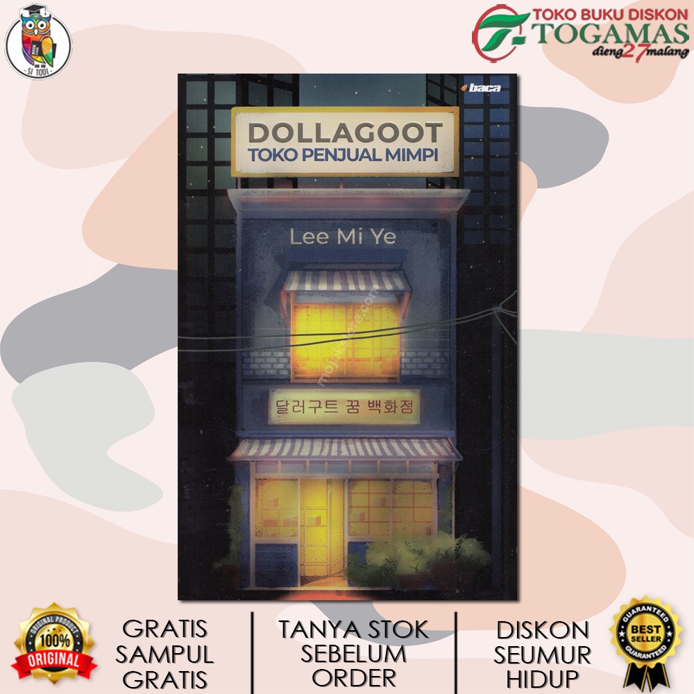 NOVEL DOLLAGOOT, DALLERGUT (TOKO PENJUAL MIMPI) KARYA LEE MI YE - Mari ...